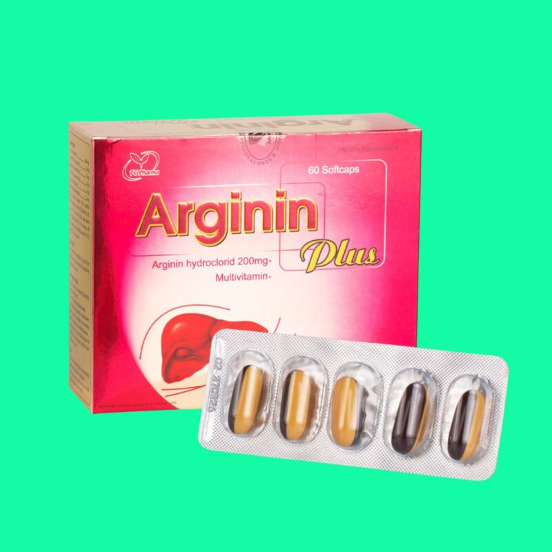 Thuốc Arginin plus TC Pharma là sản phẩm gì? Có tác dụng gì? Giá bao nhiêu?