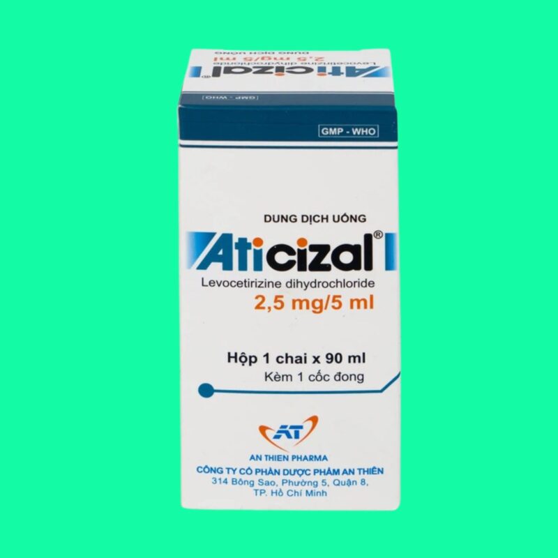 Thuốc Aticizal là thuốc gì? Có tác dụng gì? Giá bao nhiêu? Mua ở đâu?