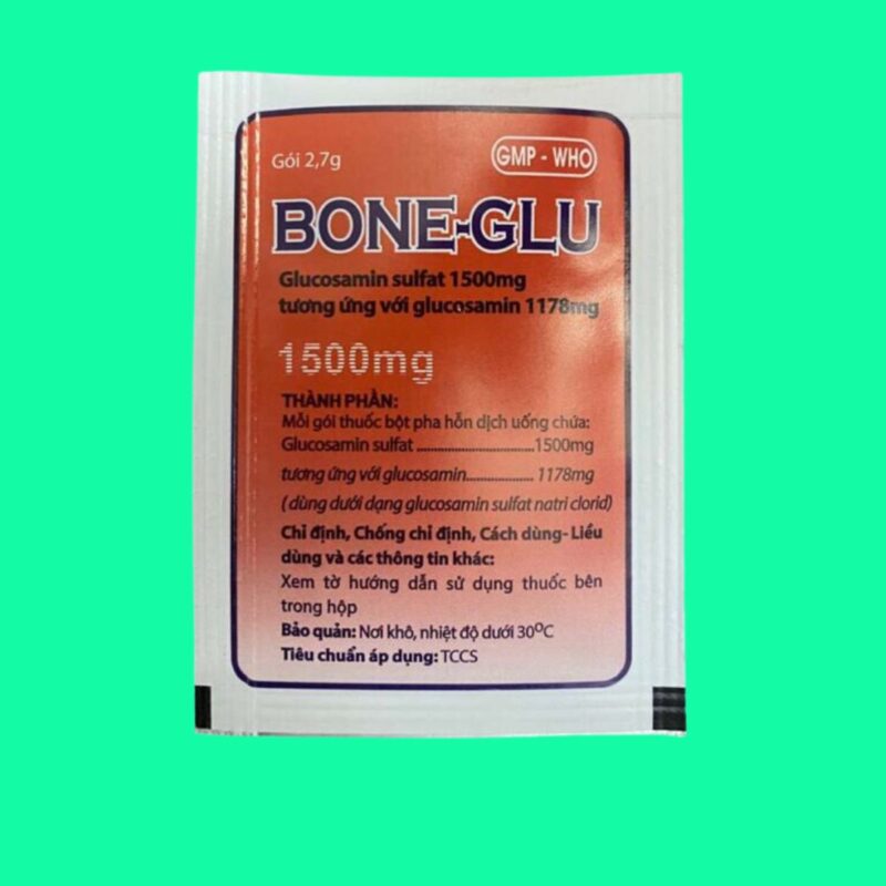 Thuốc Bone glu là thuốc gì? giá bao nhiêu? Có tác dụng gì? Mua ở đâu?