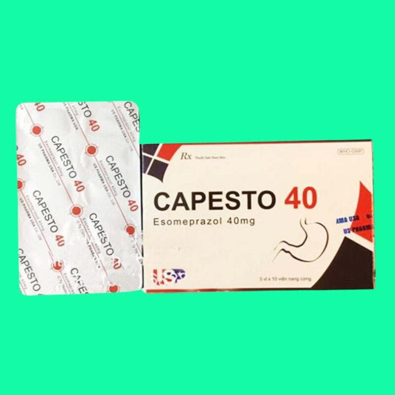 Thuốc Capesto 40 là thuốc gì? Có tác dụng gì?Giá bao nhiêu?Mua ở đâu?