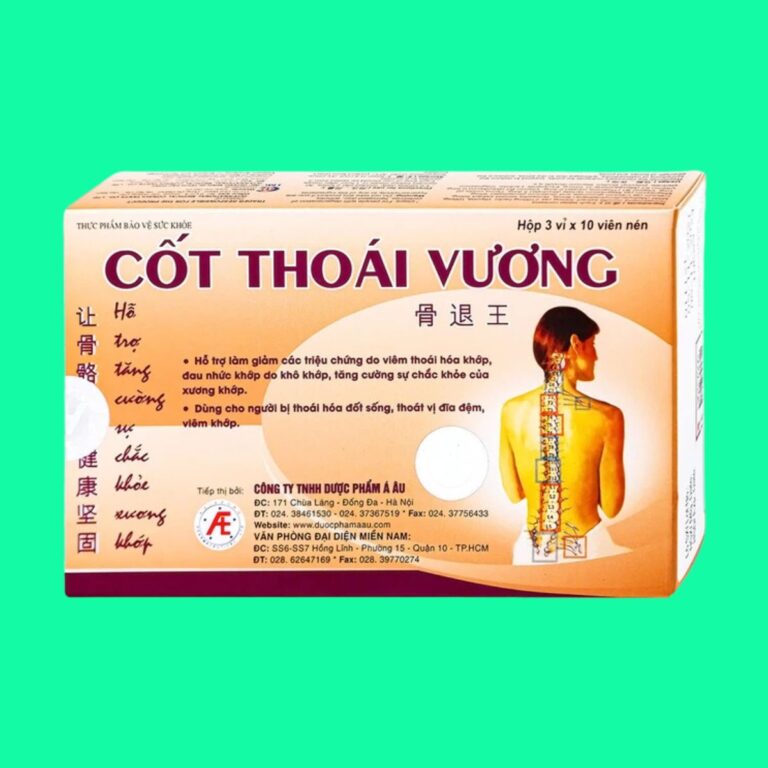 Thuốc Cốt Thoái Vương là thuốc gì? giá bao nhiêu? Có tác dụng gì?