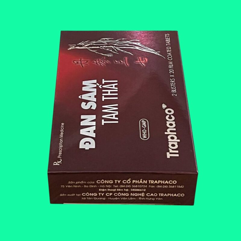 Thuốc Đan Sâm Tam Thất Traphaco là thuốc gì? Có tác dụng gì? Giá bao nhiêu?
