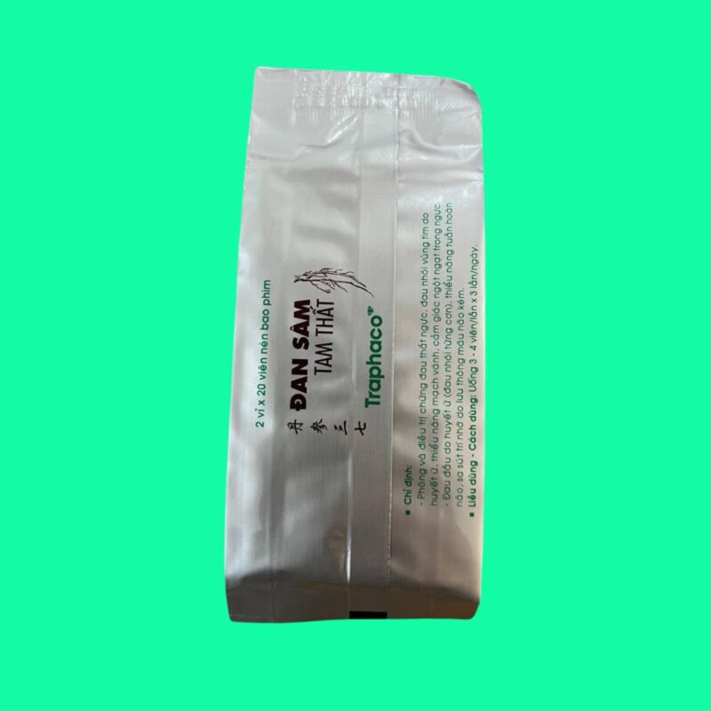 Thuốc Đan Sâm Tam Thất Traphaco là thuốc gì? Có tác dụng gì? Giá bao nhiêu?