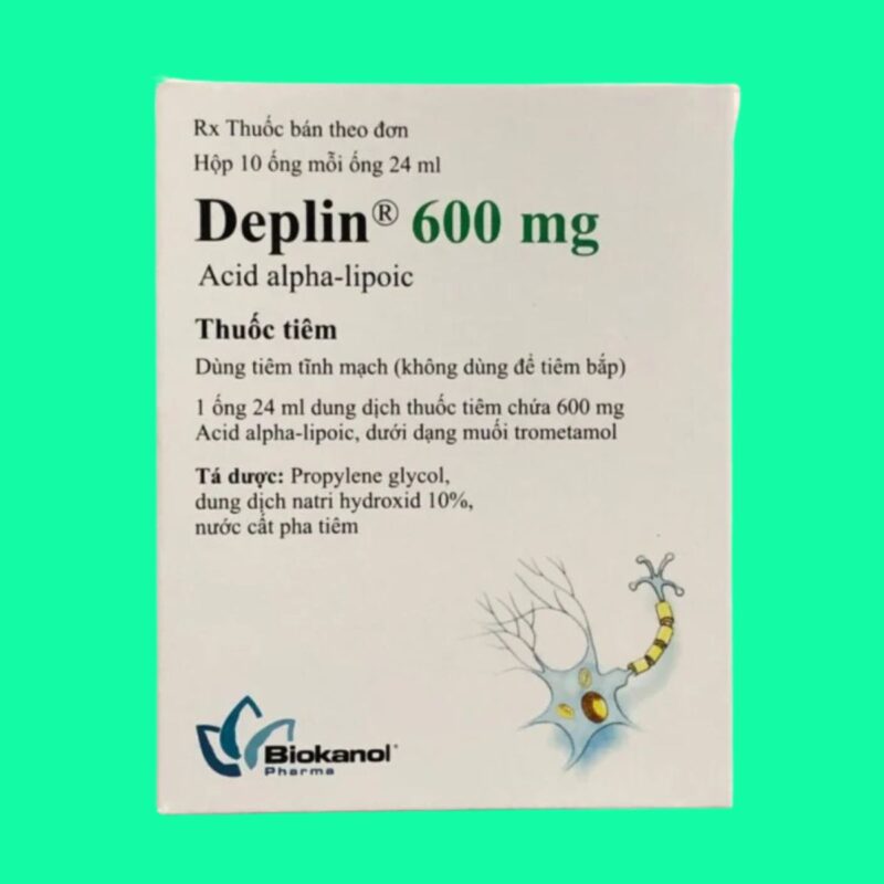 Thuốc Deplin 600mg là thuốc gì? Có tác dụng gì? Giá bao nhiêu?
