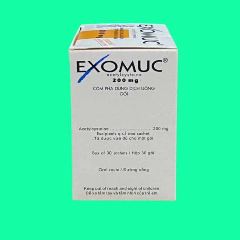 Exomuc là thuốc gì? Có tác dụng gì? Giá bao nhiêu? Có tốt không?