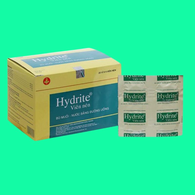 Thuốc Hydrite là thuốc gì? Giá bao nhiêu? Mua ở đâu? Tác dụng?