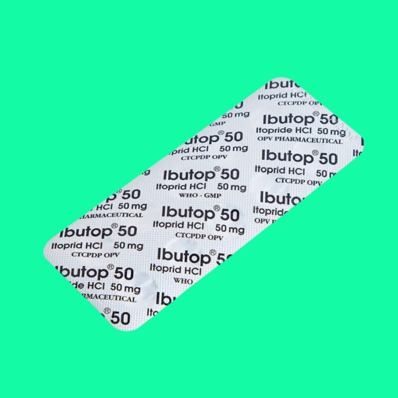 Thuốc Ibutop 50 là thuốc gì? Có tác dụng gì? Giá bao nhiêu? Mua ở đâu?