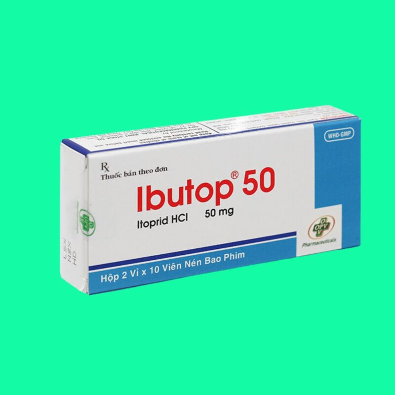 Thuốc Ibutop 50 là thuốc gì? Có tác dụng gì? Giá bao nhiêu? Mua ở đâu?