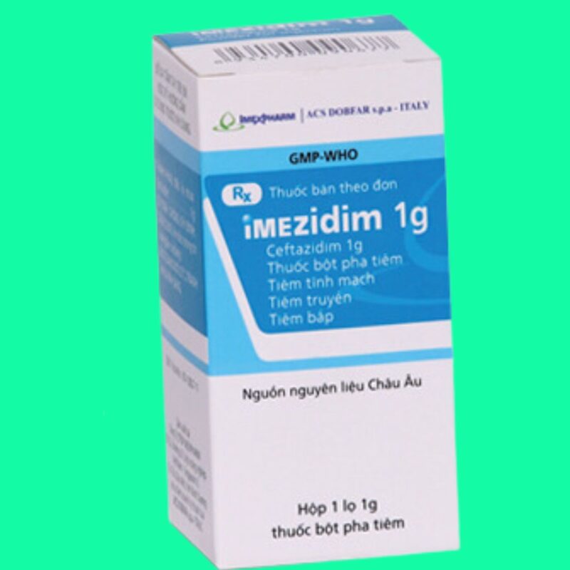 Thuốc Imezidim 1g là thuốc gì? Có tác dụng gì? Giá bao nhiêu?