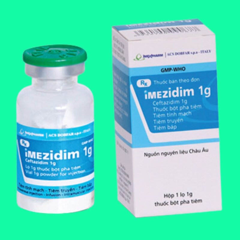 Thuốc Imezidim 1g là thuốc gì? Có tác dụng gì? Giá bao nhiêu?