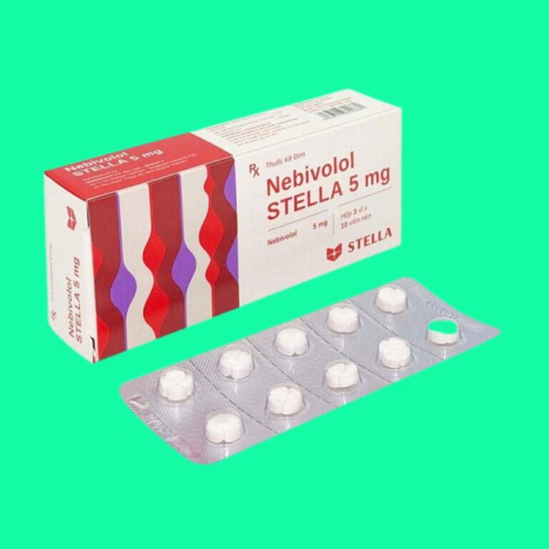 Thuốc Nebivolol 5mg là thuốc gì? Có tác dụng gì? Giá bao nhiêu?