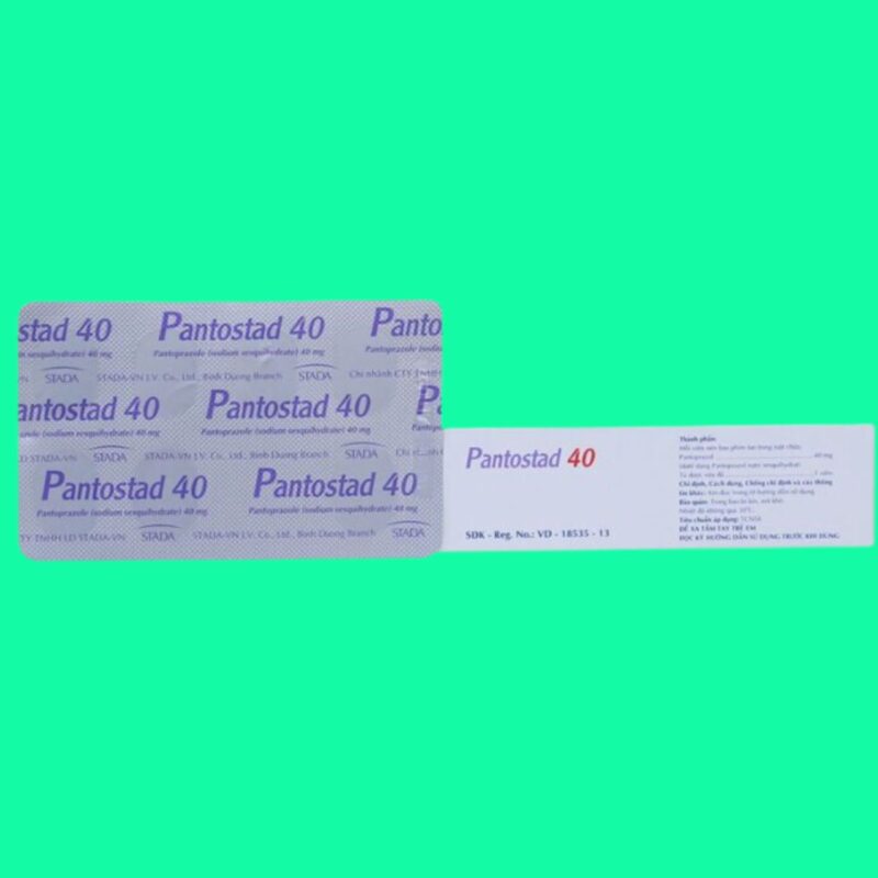 Thuốc Pantostad 40 là thuốcgì? Có atsc dụng gì? Giá bao nhiêu?