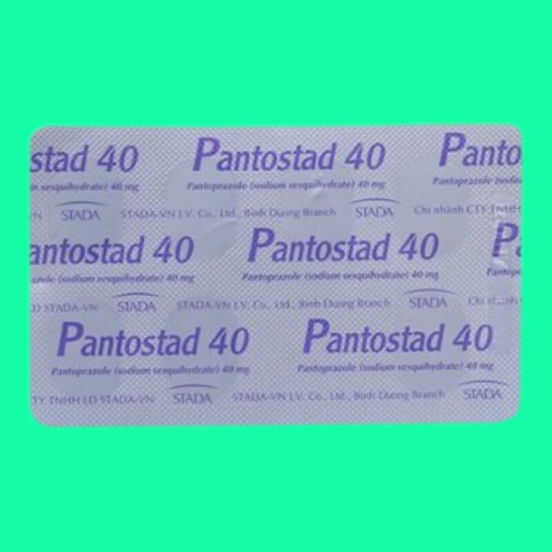 Thuốc Pantostad 40 là thuốcgì? Có atsc dụng gì? Giá bao nhiêu?