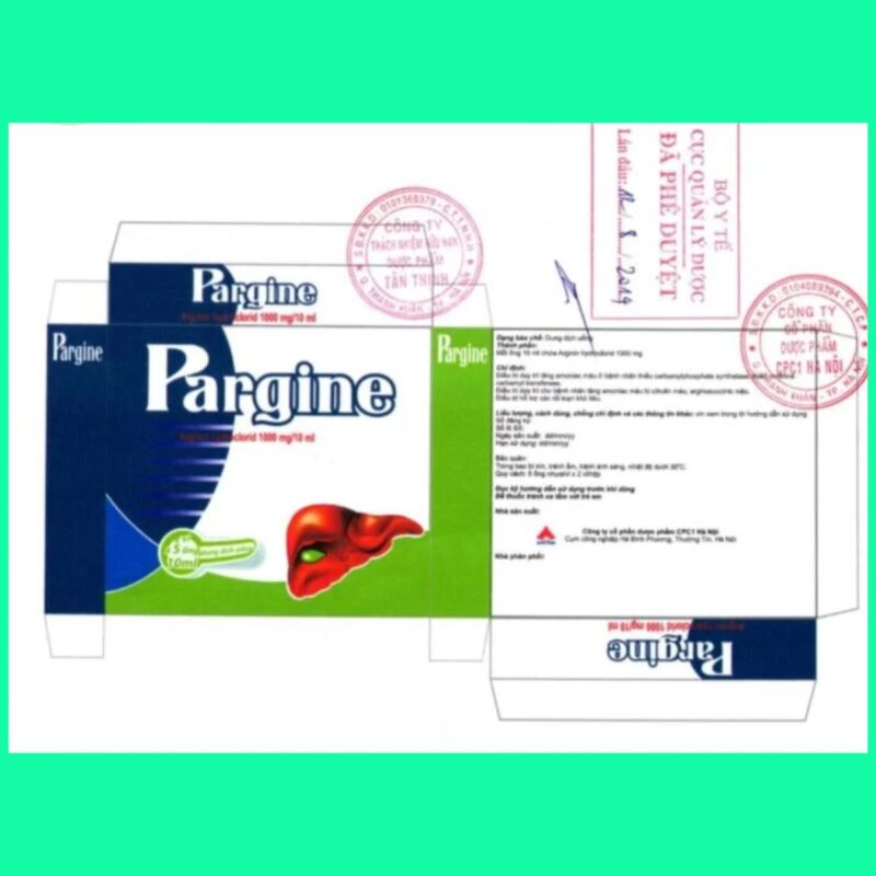 Thuốc Pargine: Công dụng, liều dùng, lưu ý tác dụng, giá bán