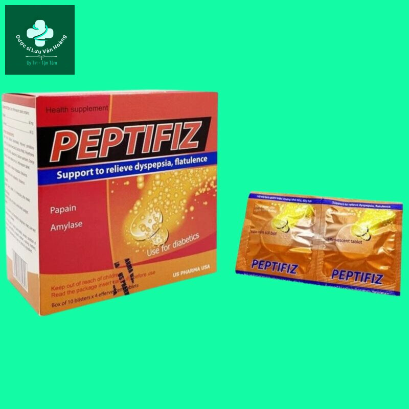 Peptifiz là thuốc gì? Có tác dụng gì? Giá bao nhiêu? Có tốt không?