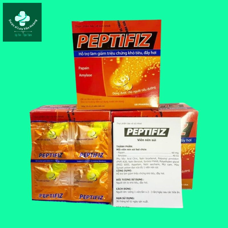 Peptifiz là thuốc gì? Có tác dụng gì? Giá bao nhiêu? Có tốt không?
