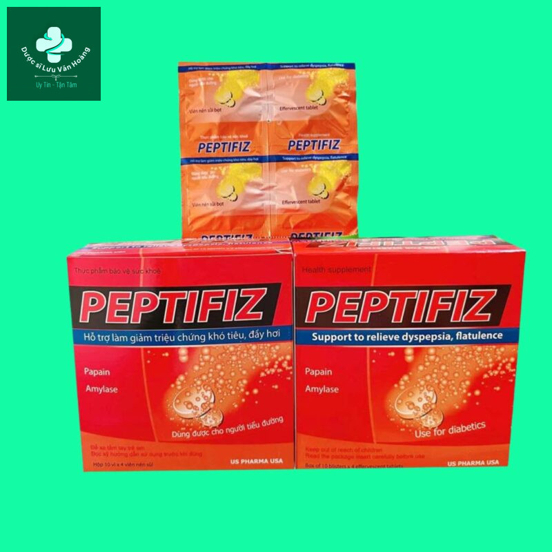Peptifiz là thuốc gì? Có tác dụng gì? Giá bao nhiêu? Có tốt không?