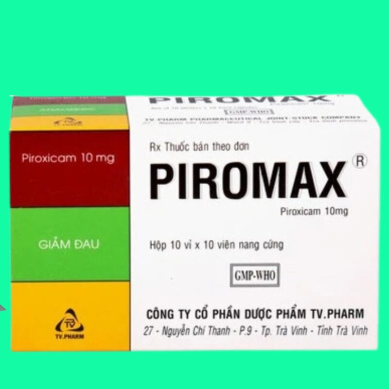 Thuốc Piromax là thuốc gì? Có tác dụng gì? Giá bao nhiêu? Mua ở đâu?