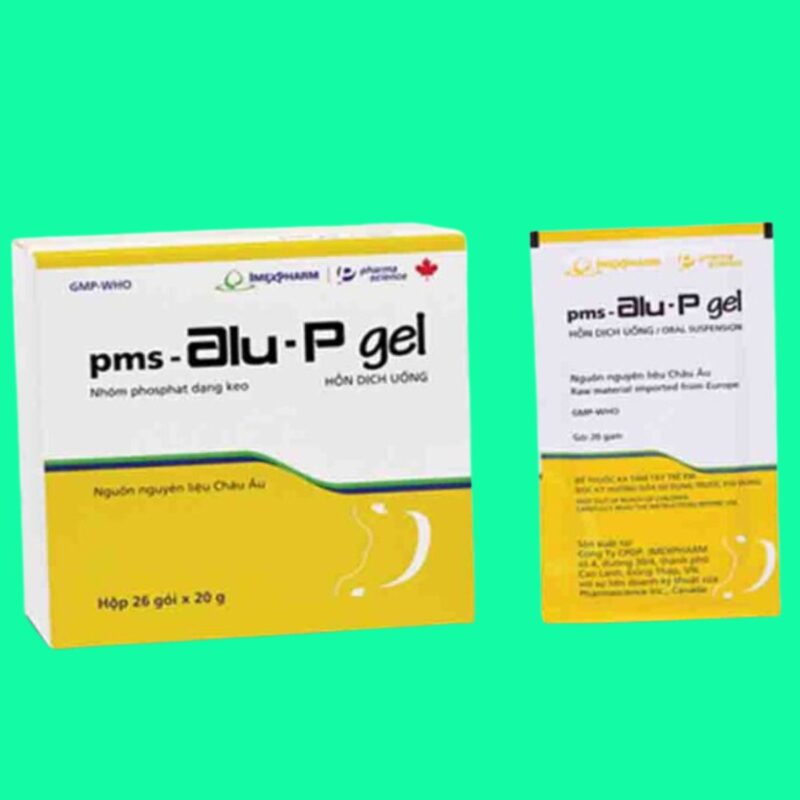 Thuốc Pms - Alu - P Gel là thuốc gì? Có tác dụng gì? Giá bao nhiêu?