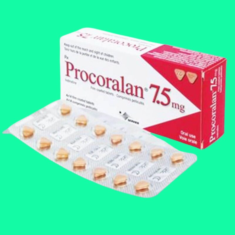 Thuốc Procoralan là thuốc gì? Giá bao nhiêu? Có tác dụng gì? Mua ở đâu