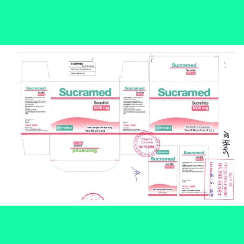 Thuốc Sucramed là thuốc gì? Có tác dụng gì? Giá bao nhiêu? Mua ở đâu?
