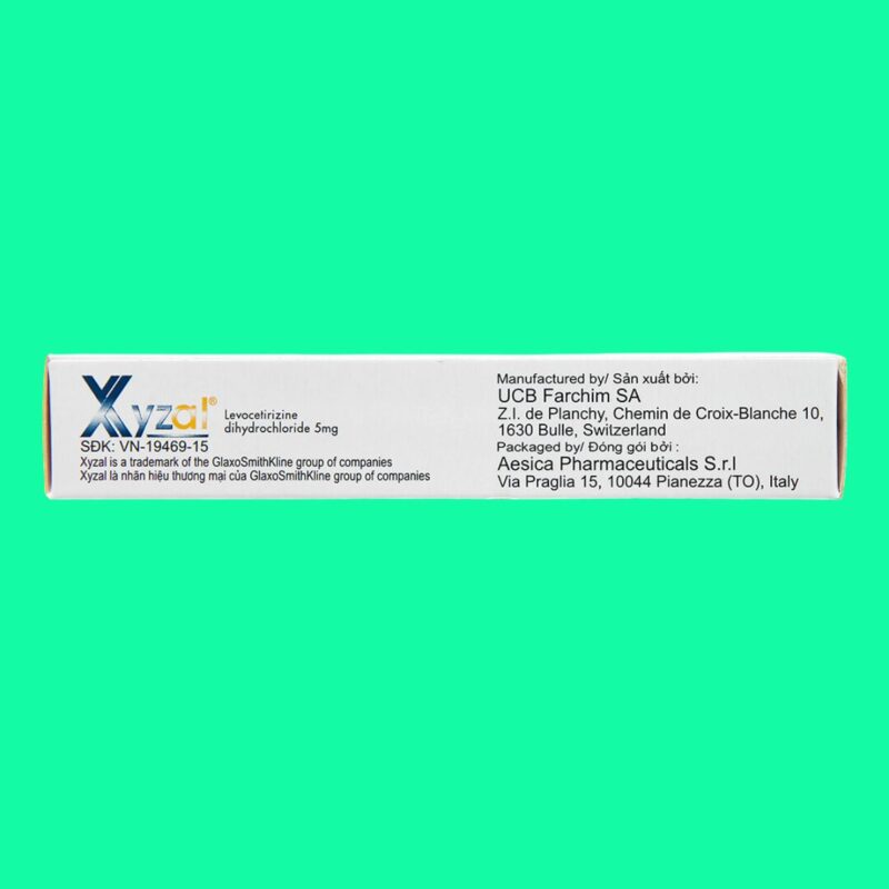Thuốc Xyzal là thuốc gì? Có tác dụng gì? Giá bao nhêu? Mua ở đâu