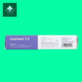 Zopistad 7.5 là thuốc gì? Có tác dụng gì? Giá bao nhiêu? Có tốt không?