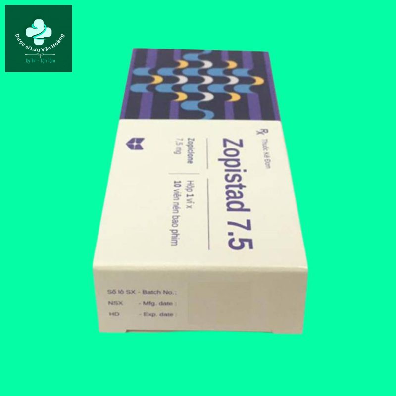 Zopistad 7.5 là thuốc gì? Có tác dụng gì? Giá bao nhiêu? Có tốt không?