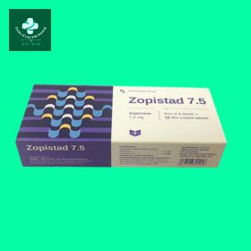 Zopistad 7.5 là thuốc gì? Có tác dụng gì? Giá bao nhiêu? Có tốt không?