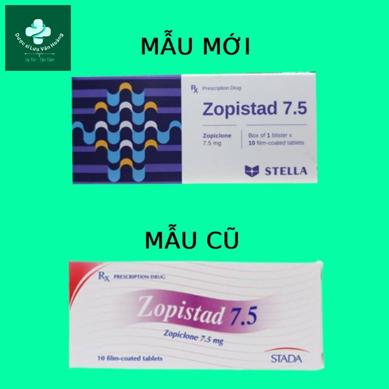 Zopistad 7.5 là thuốc gì? Có tác dụng gì? Giá bao nhiêu? Có tốt không?