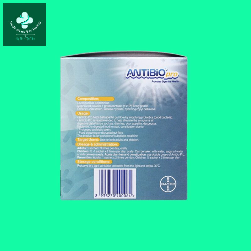 Antibio Pro là thuốc gì? công dụng, liều dùng và các lưu ý?