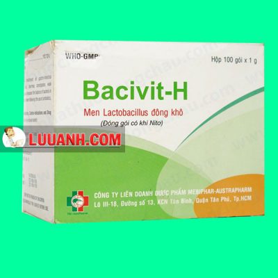 Thuốc Bacivit-H là thuốc gì? Có tác dụng gì? Giá bao nhiêu? Mua ở đâu?