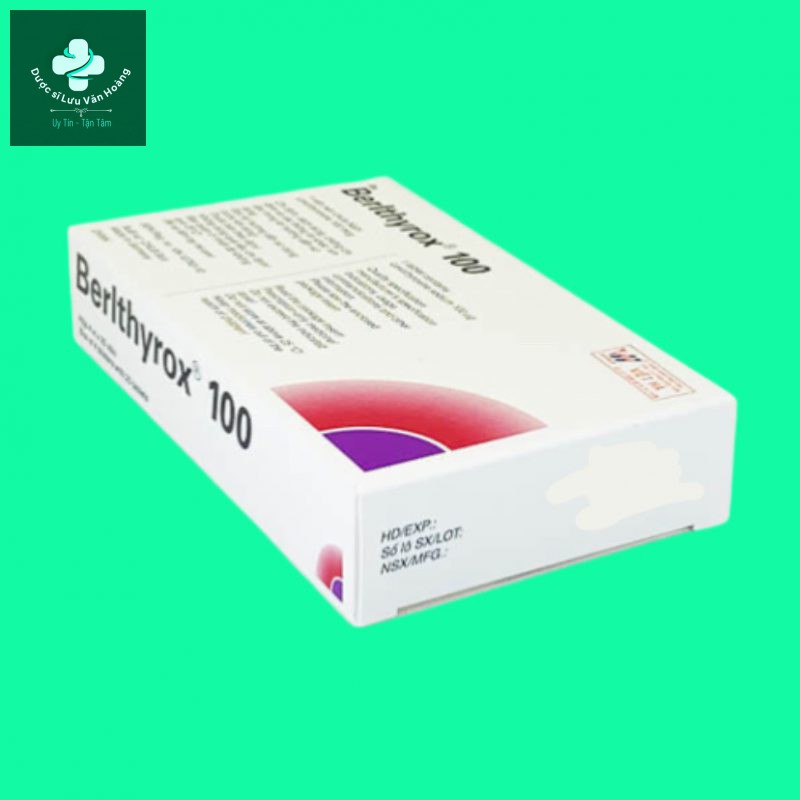 Thuốc Berlthyrox 100 là thuốc gì? Có tác dụng gì? Giá bao nhiêu?