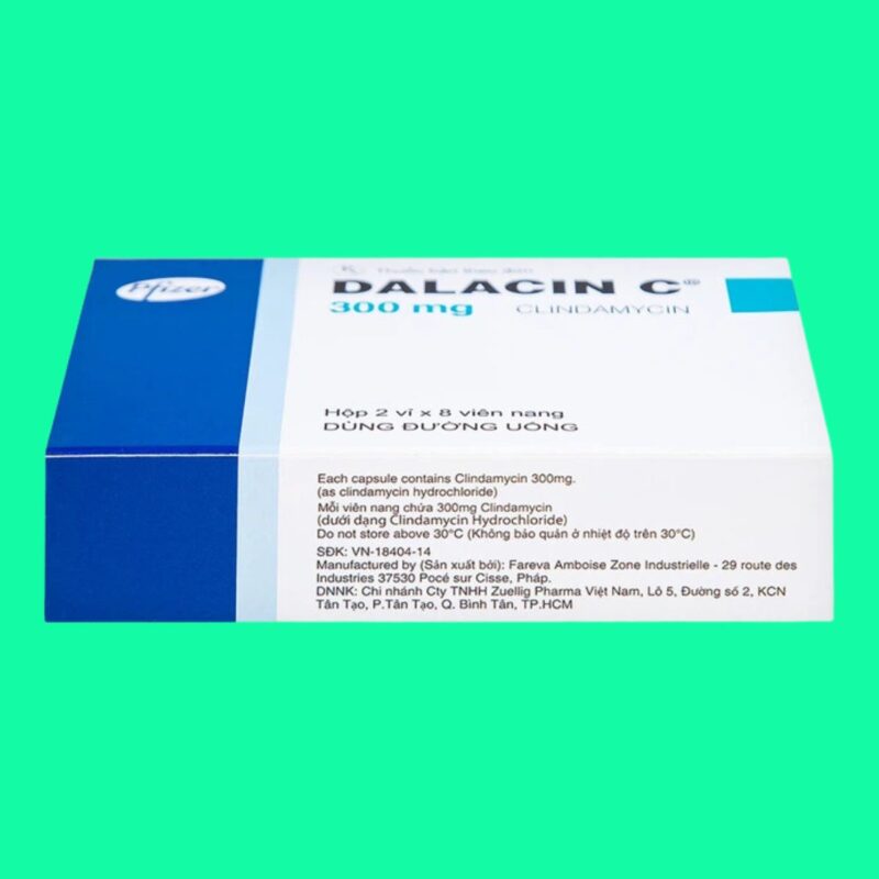 Thuốc Dalacin C là thuốc gì? Có tác dụng gì? Giá bao nhiêu? Mua ở đâu?