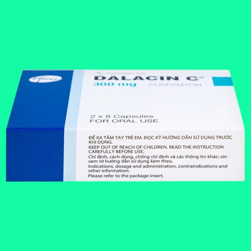 Thuốc Dalacin C là thuốc gì? Có tác dụng gì? Giá bao nhiêu? Mua ở đâu?