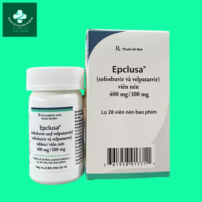 Thuốc Epclusa: Công dụng, liều dùng, lưu ý tác dụng, giá bán