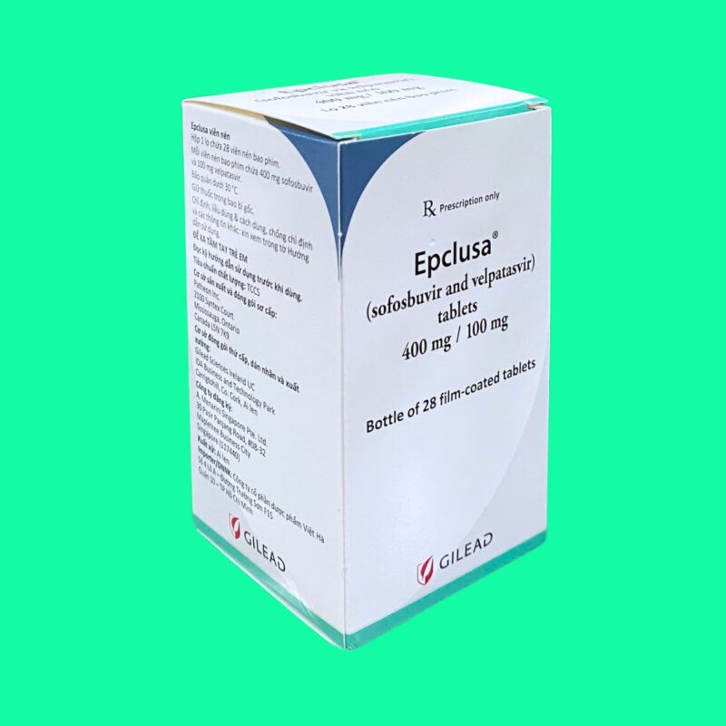 Thuốc Epclusa: Công dụng, liều dùng, lưu ý tác dụng, giá bán