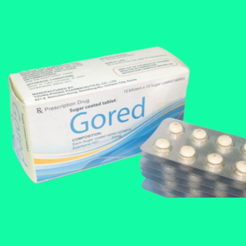 Thuốc Gored là thuốc gì? Giá bao nhiêu? Mua ở đâu? Tác dụng?