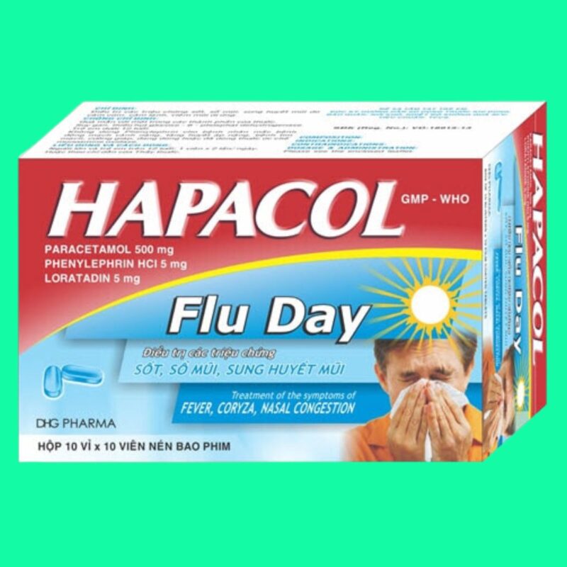 Hapacol Flu Day là thuốc gì? Giá bao nhiêu? Mua ở đâu? Tác dụng?