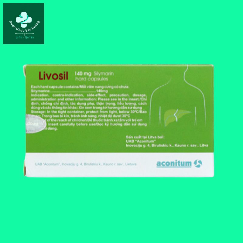 Thuốc Livosil là thuốc gì? Có tác dụng gì? Giá bao nhiêu? Mua ở đâu?