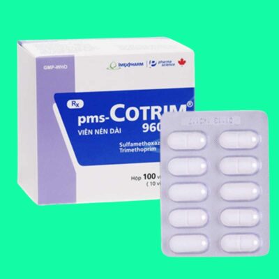 Thuốc Pms-Cotrim 960mg là thuốc gì? Có tác dụng gì? Giá bao nhiêu?