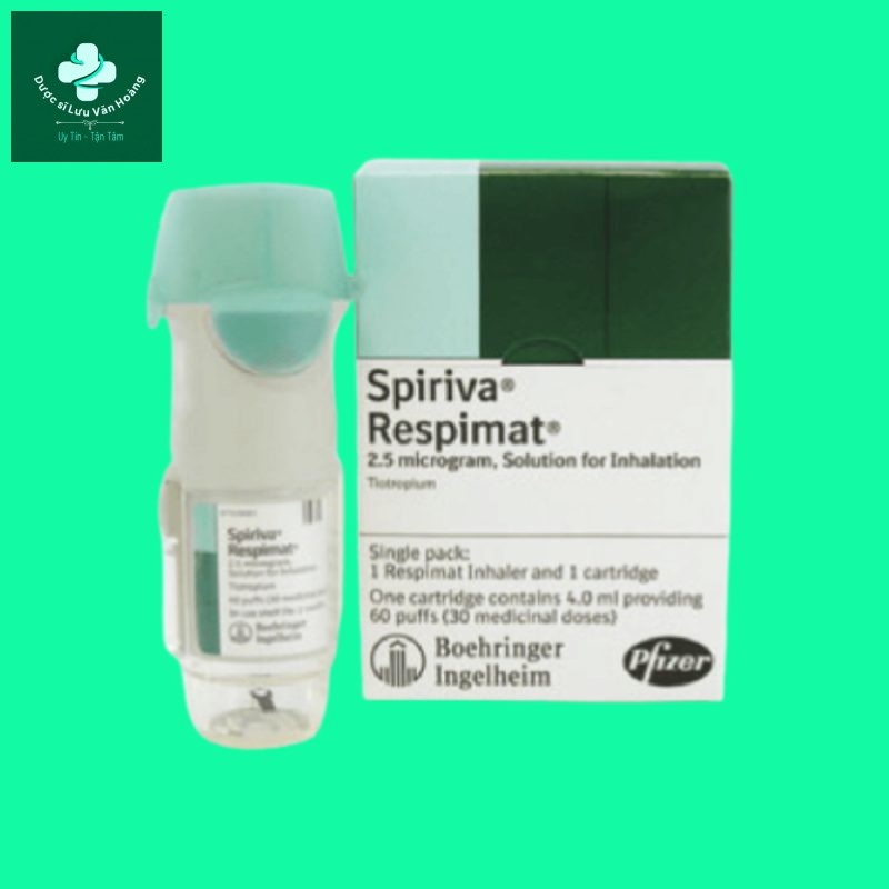 Spirivar Respimat là thuốc gì? Giá bao nhiêu? Mua ở đâu? Tác dụng?