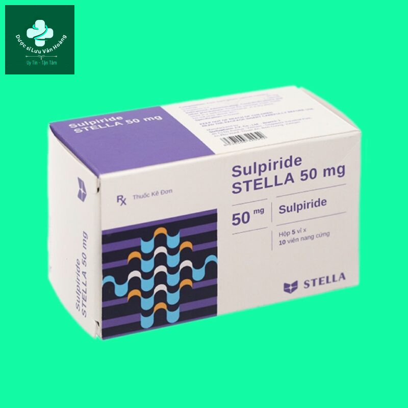 Thuốc Sulpiride Stella 50mg là thuốc gì? Có atsc dụng gì? Gái bao nhiêu?