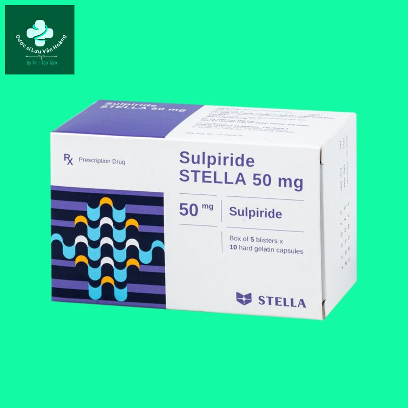 Thuốc Sulpiride Stella 50mg là thuốc gì? Có atsc dụng gì? Gái bao nhiêu?