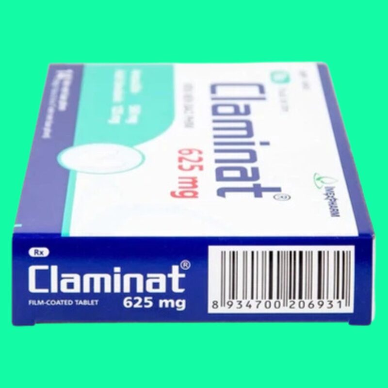 Thuốc Claminat 625mg là thuốc gì? Có tác dụng gì? Giá bao nhiêu?