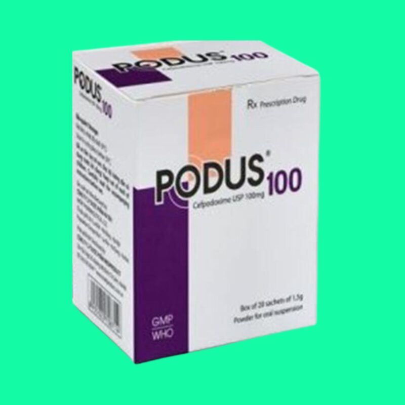 Thuốc Podus 100 là thuốc gì? giá bao nhiêu? Có tác dụng gì? Mua ở đâu?