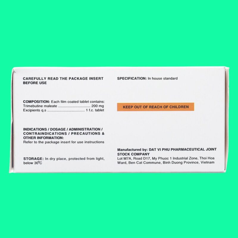 Thuốc Tributel là thuốc gì? Có tác dụng gì? Giá bao nhiêu? Có tốt không?