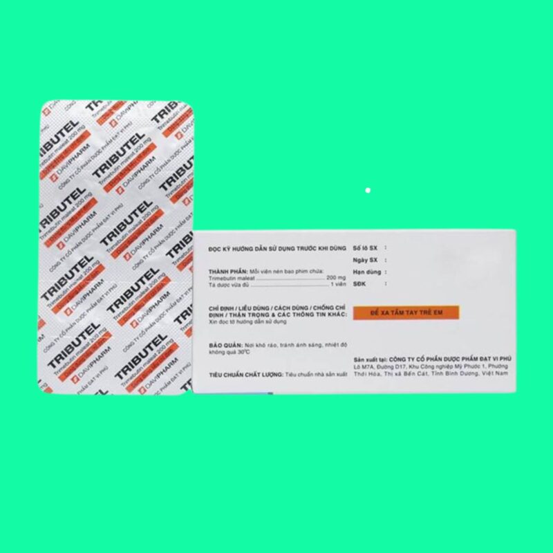 Thuốc Tributel là thuốc gì? Có tác dụng gì? Giá bao nhiêu? Có tốt không?