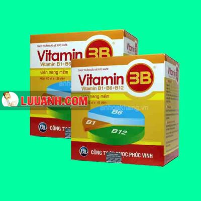 Thuốc Vitamin 3B là thuốc gì? Có tác dụng gì? GIá bao nhiêu? Mua ở đâu