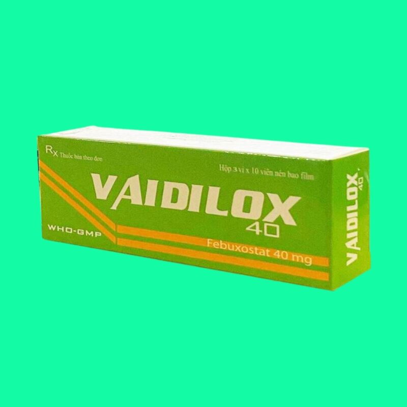 【Đánh giá】 Tác dụng của thuốc Vaidilox ? Có tốt không? Giá bao nhiêu?
